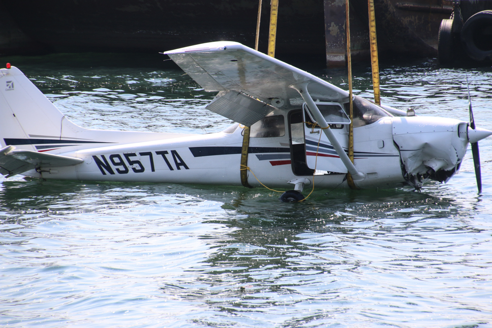 West Seattle Blog… | VIDEO: Salvage crews retrieve plane whose pilot ...