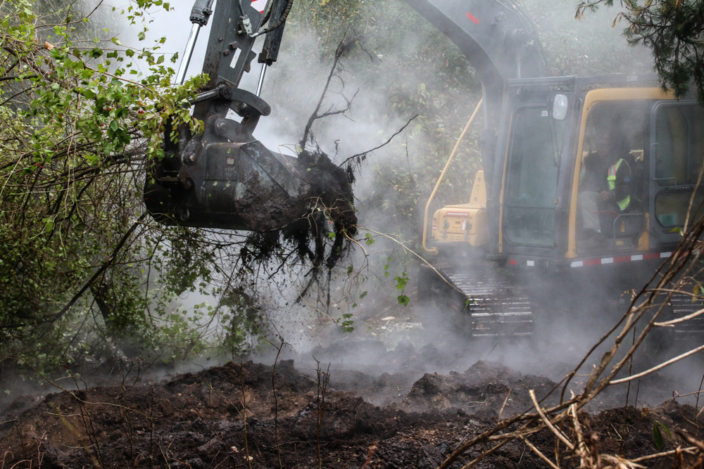West Seattle Blog… | VIDEO: Underground peat fire closes part of ...