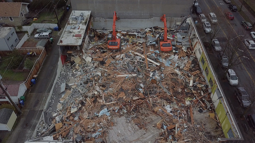 West Seattle Blog… | UPDATE: Demolition, finally, at West Seattle PCC ...