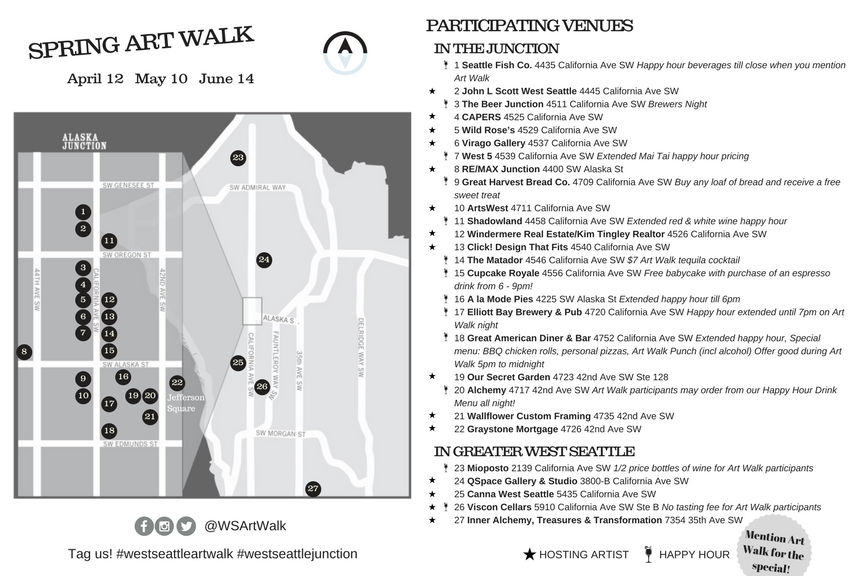 West Seattle Blog… | West Seattle Thursday: WS Art Walk & more!