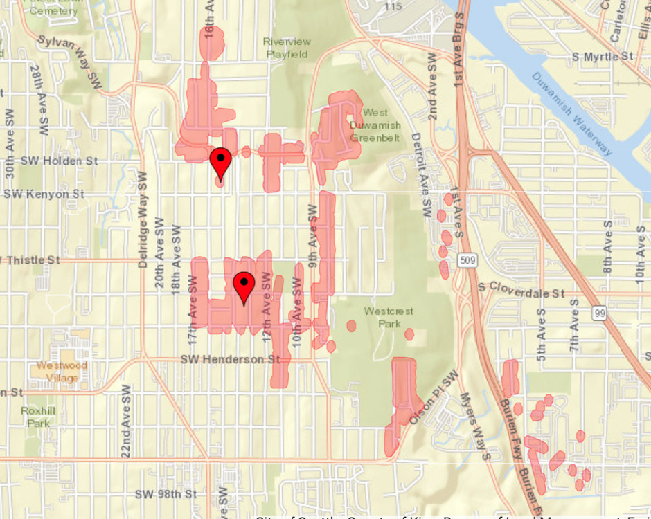 West Seattle Blog… | UPDATE: Sunday’s first power outage – in Highland ...