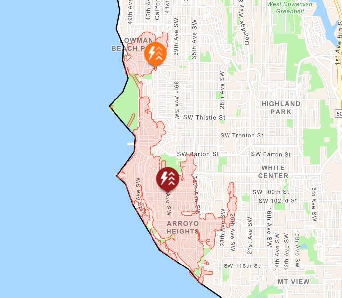 West Seattle Blog… | WEST SEATTLE WEATHER: Wind arrives; off-again-on ...