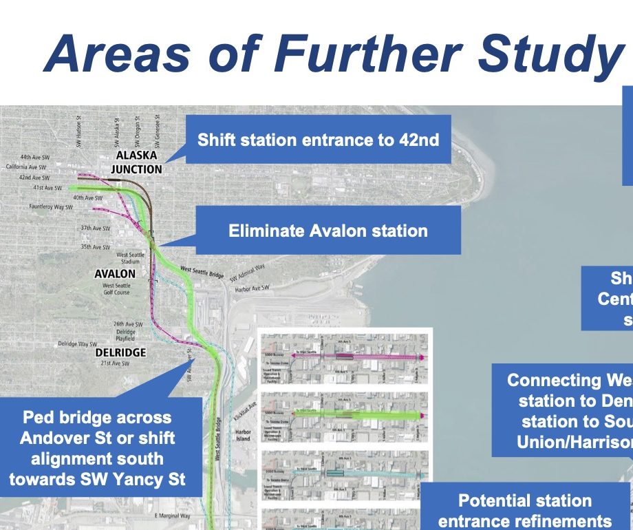 West Seattle Blog… | WEST SEATTLE LIGHT RAIL: ‘Further study’ results ...