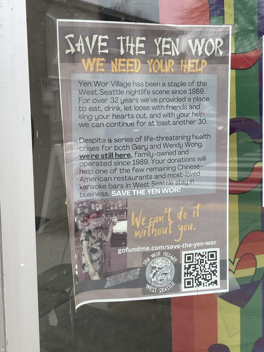 West Seattle Blog… | BIZNOTE: Yen Wor Village plans to close at month’s end