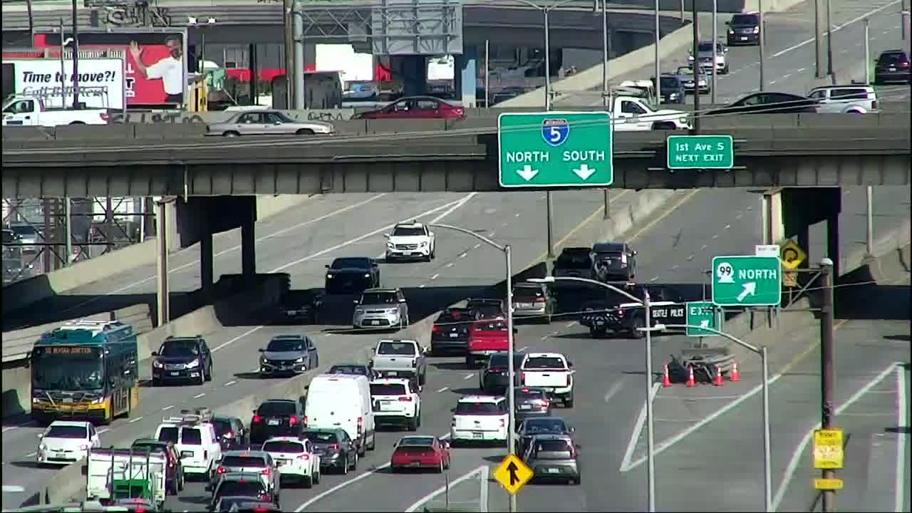 West Seattle Blog… | UPDATE: Truck loses load on West Seattle Bridge