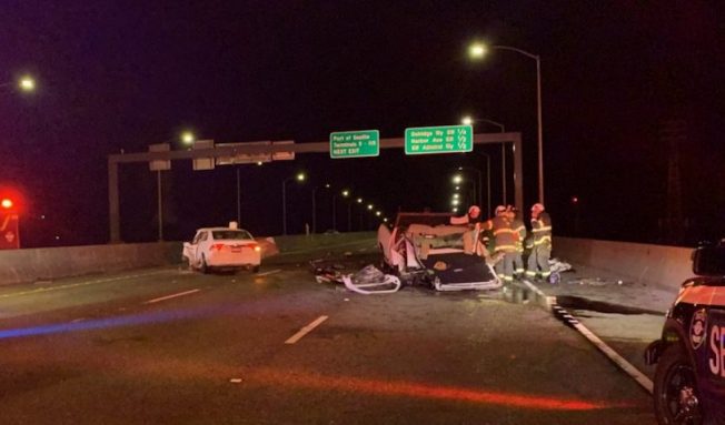 West Seattle Blog… | UPDATE: Wrong-way driver kills two people on westbound West Seattle Bridge