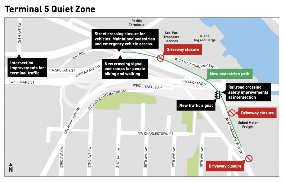 West Seattle Blog… | FOLLOWUP: Terminal 5 railroad ‘quiet zone ...