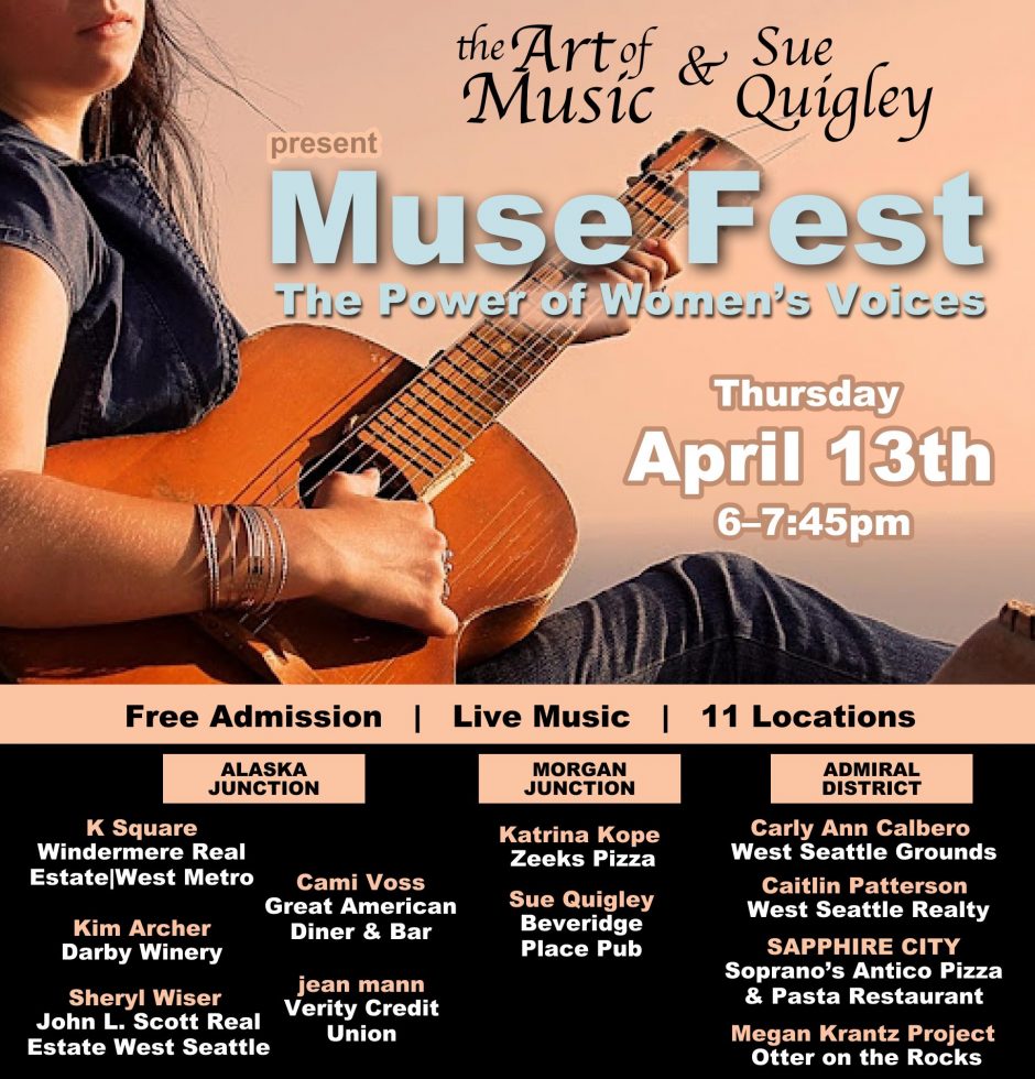 West Seattle Blog… | WEST SEATTLE ART WALK: Enjoy ‘Muse Fest’ mini ...