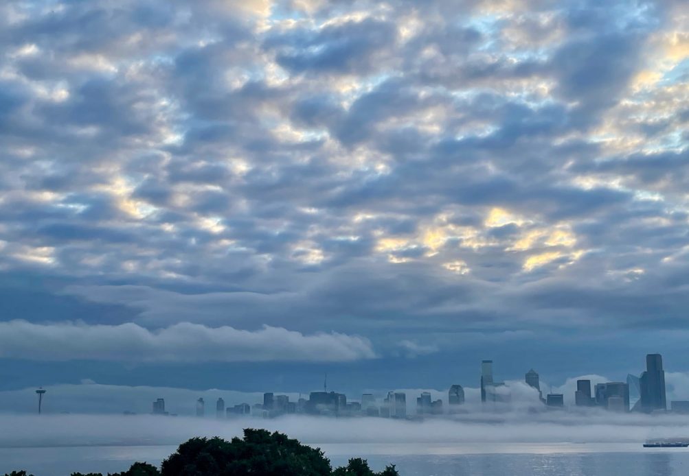 West Seattle Blog… | Summer-solstice sunset watch, Alki Elementary ...