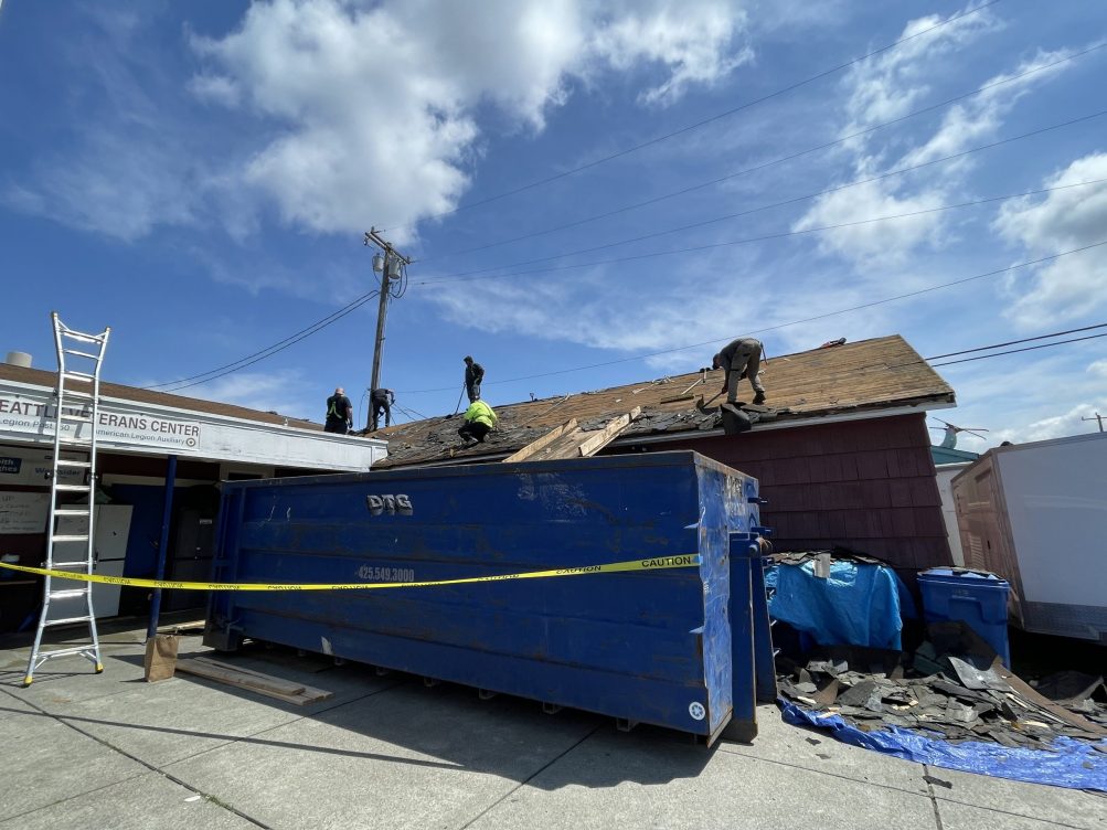 West Seattle Blog… | FOLLOWUP: Work begins for donated roof at Westside ...