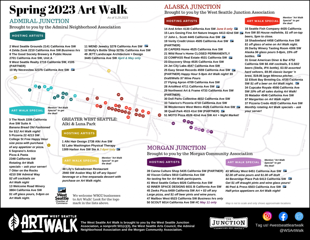 West Seattle Blog… | THURSDAY: West Seattle Art Walk, featuring three ...