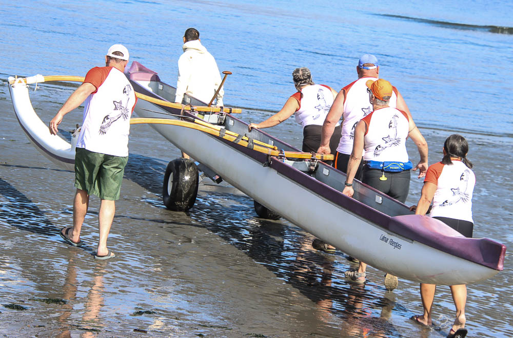 West Seattle Blog… | ‘Da Grind’ outrigger-canoe racing returns to Alki