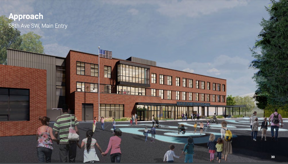West Seattle Blog… | ALKI ELEMENTARY REBUILD: Here’s what happened ...