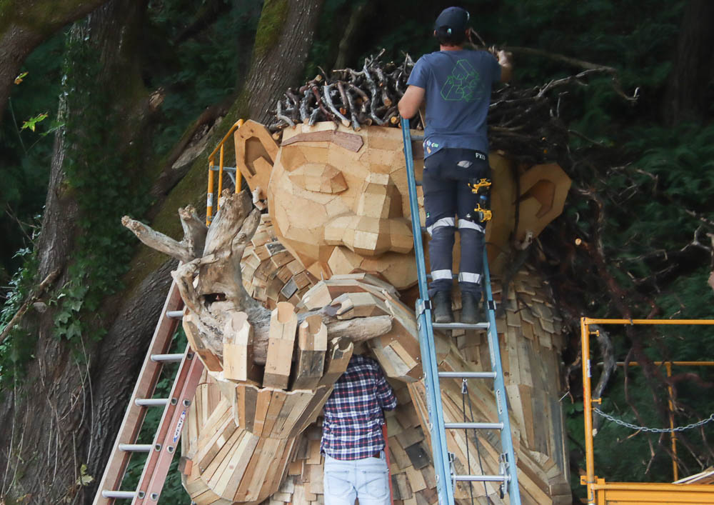 West Seattle Blog… | MEET WEST SEATTLE’S TROLL: Bruun Idun unveiled at ...