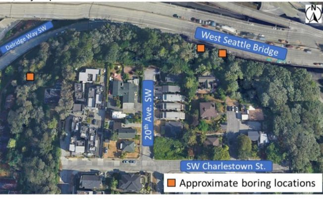 West Seattle Blog… | WEST SEATTLE LIGHT RAIL: More Sound Transit drilling