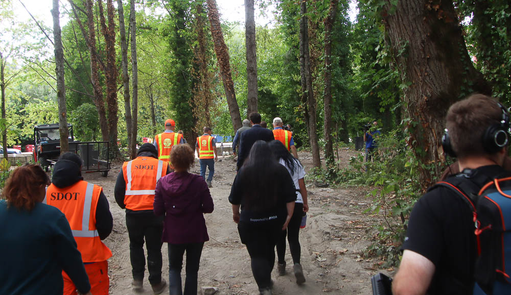 VIDEO: City and county leaders come to West Seattle to plead for full state funding of a ‘gold ...