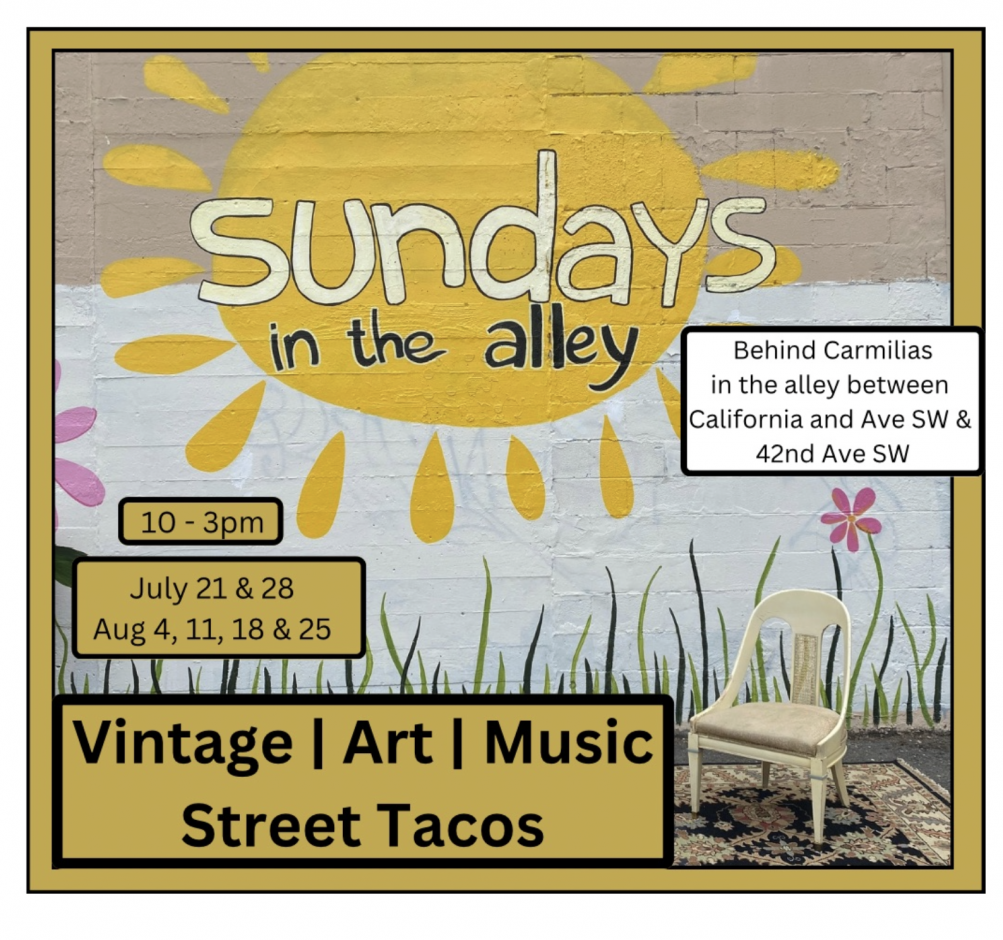 West Seattle Blog… | Sundays in the Alley behind Carmilia’s