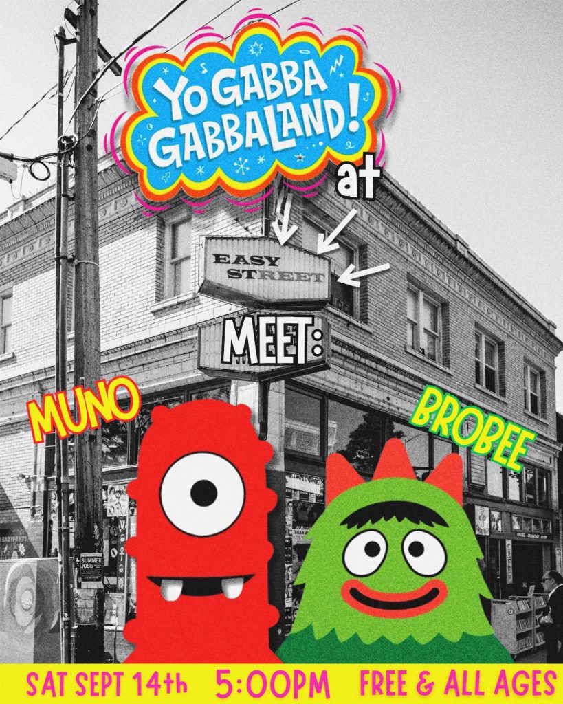 West Seattle Blog… | Yo Gabba Gabba Land characters at Easy Street Records