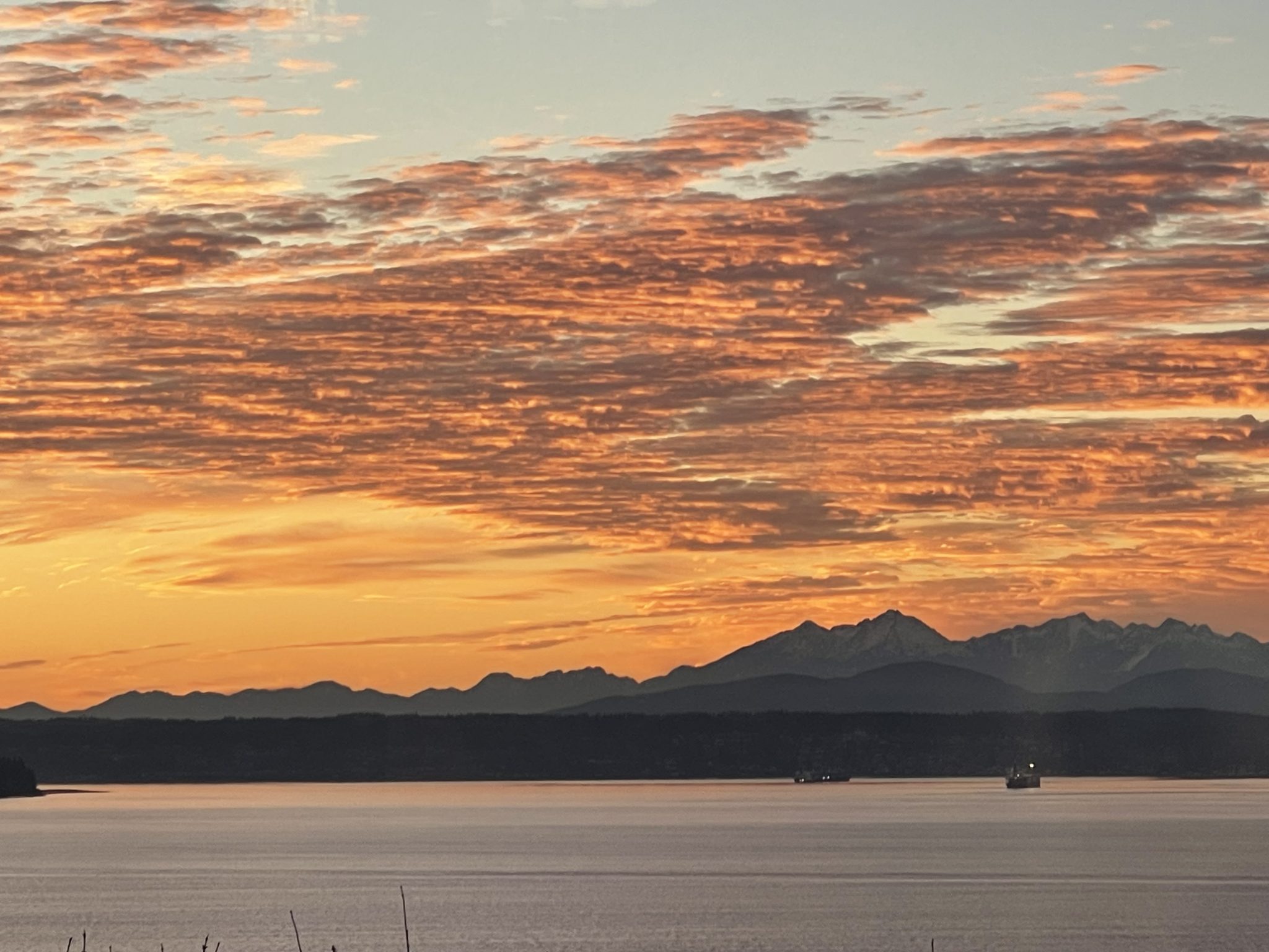 West Seattle Blog… | WEST SEATTLE WEATHER: New Year’s Eve-Eve sunset ...