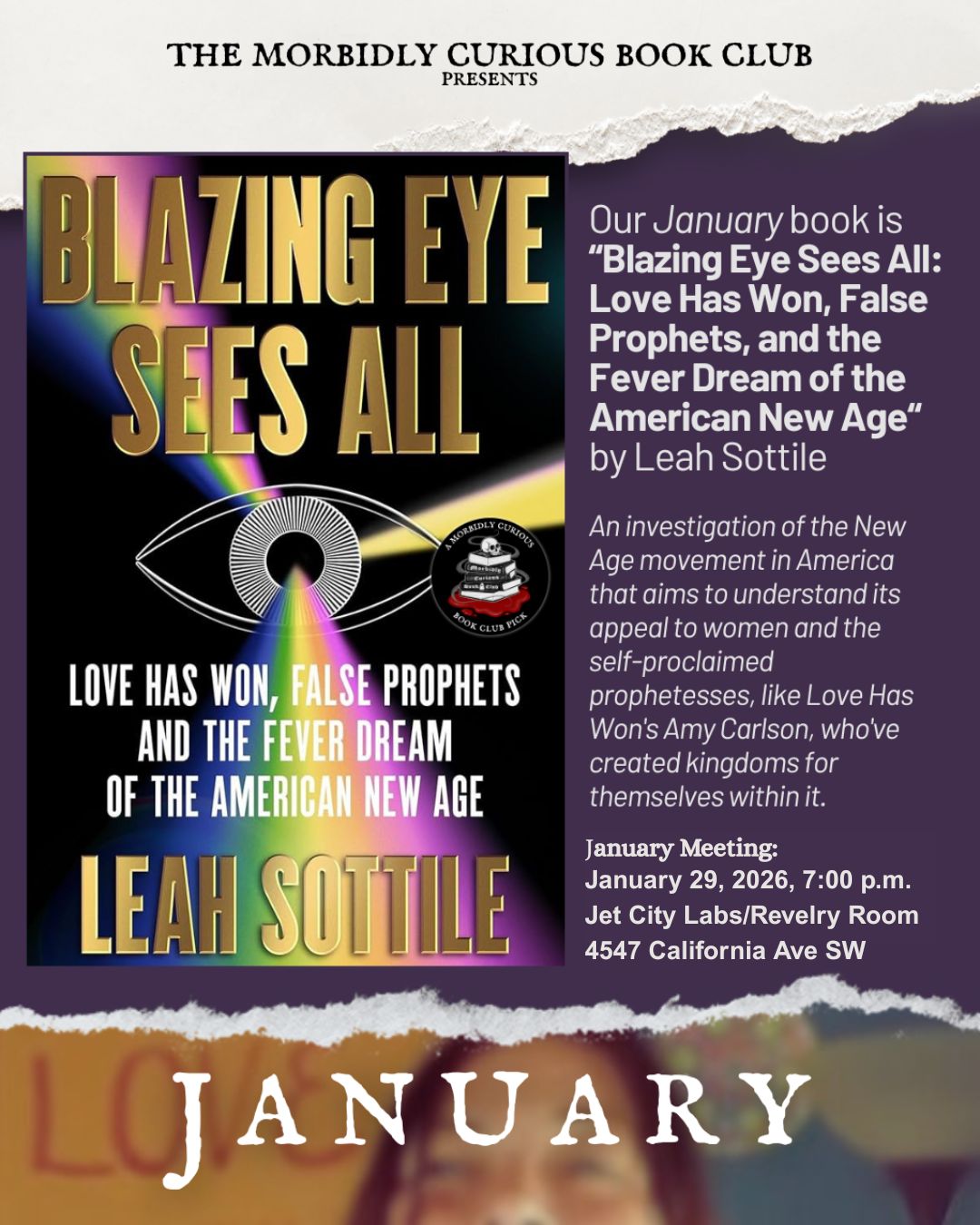 West Seattle Blog… | Morbidly Curious Book Club, January 2026