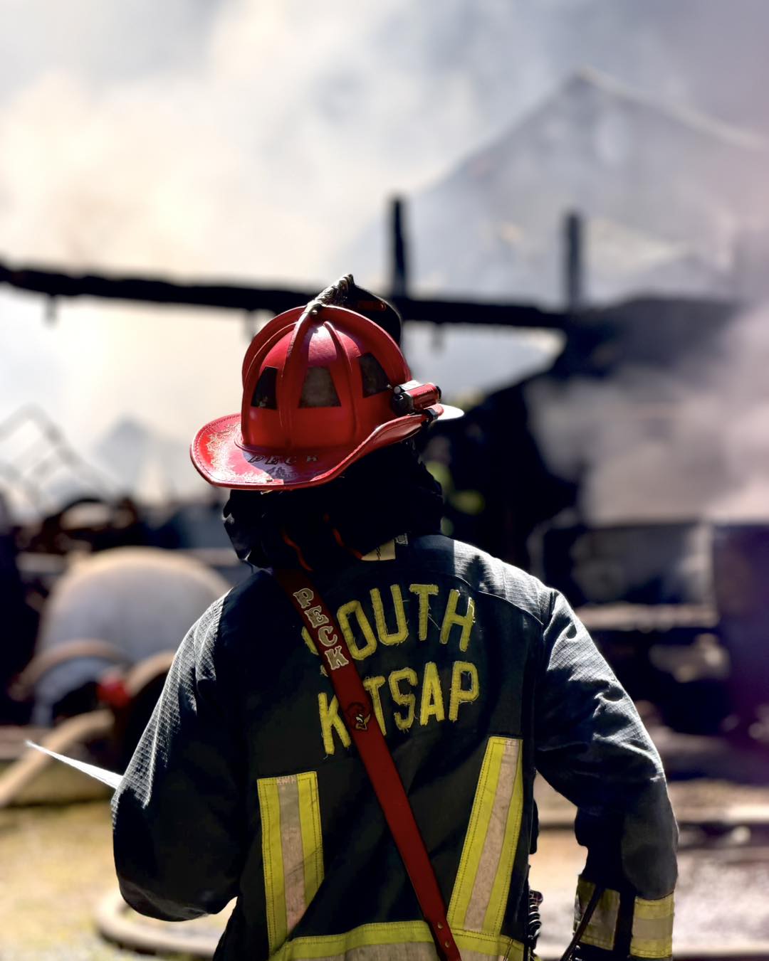 West Seattle Blog… | UPDATE: Fire across the water
